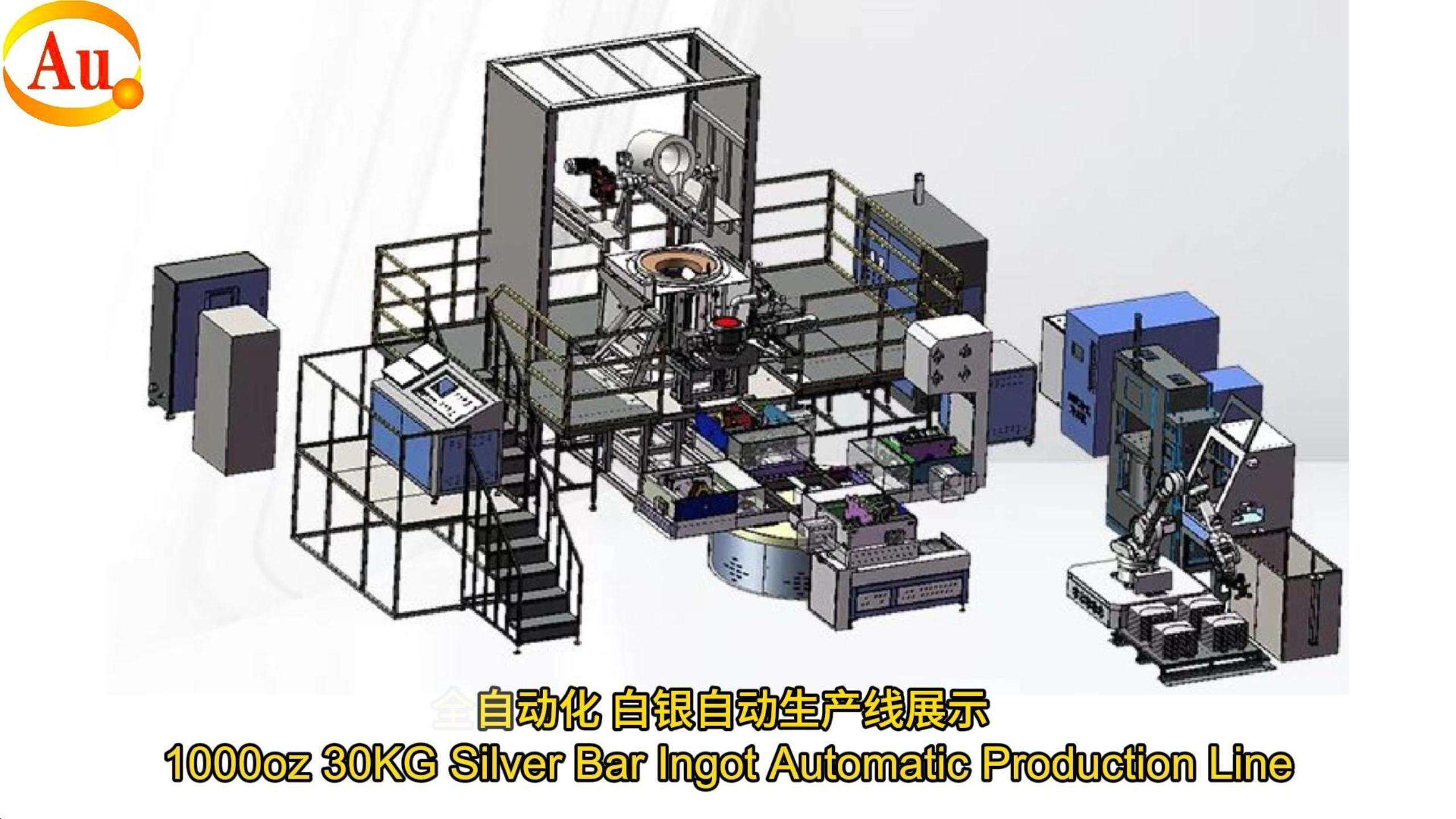 Thailand - Fully automated silver ingot refining | Gold and silver ...