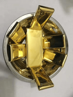 75kw Automatic Gold Ingot Casting Machine | Gold and silver ...